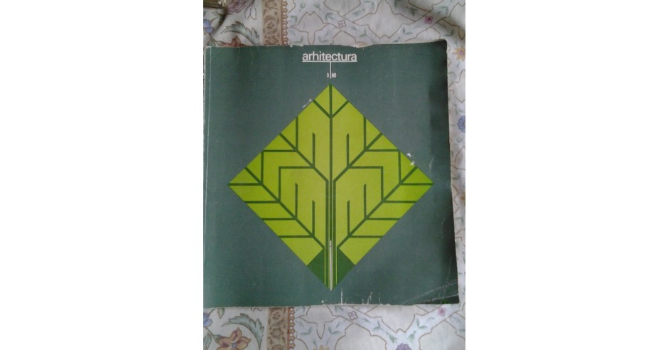 Revista Arhitectura nr. 3 din 1980 peste 200 ilustratii schite desene ...