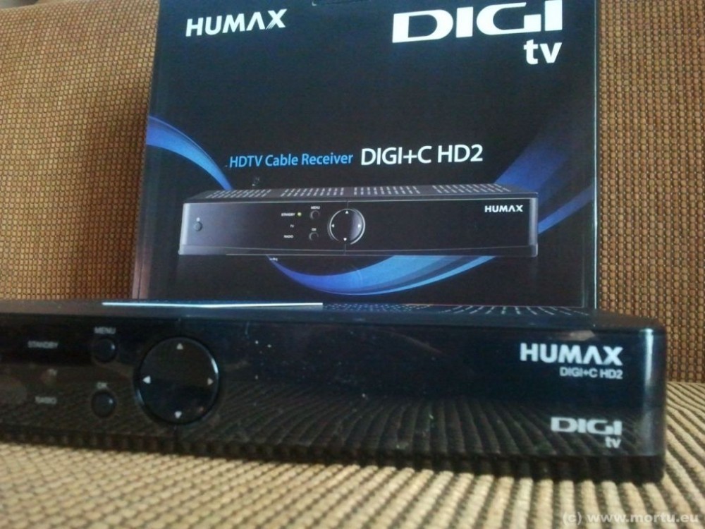 DECODOR HD TV DIGI RCS-RDS HUMAX RECEIVER HD-TV CU CARTELA ACTIVATA ...