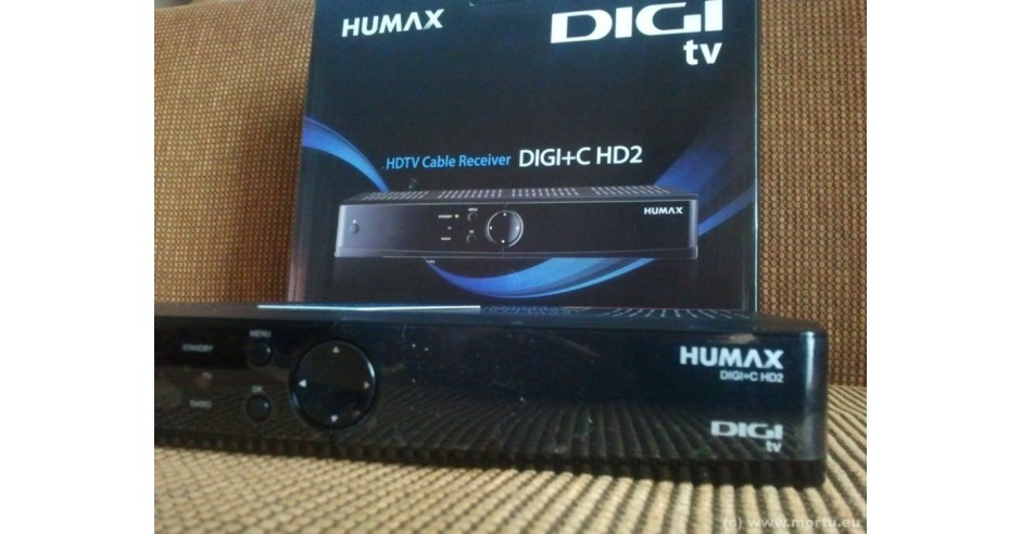 DECODOR HD TV DIGI RCS-RDS HUMAX RECEIVER HD-TV CU CARTELA ACTIVATA ...
