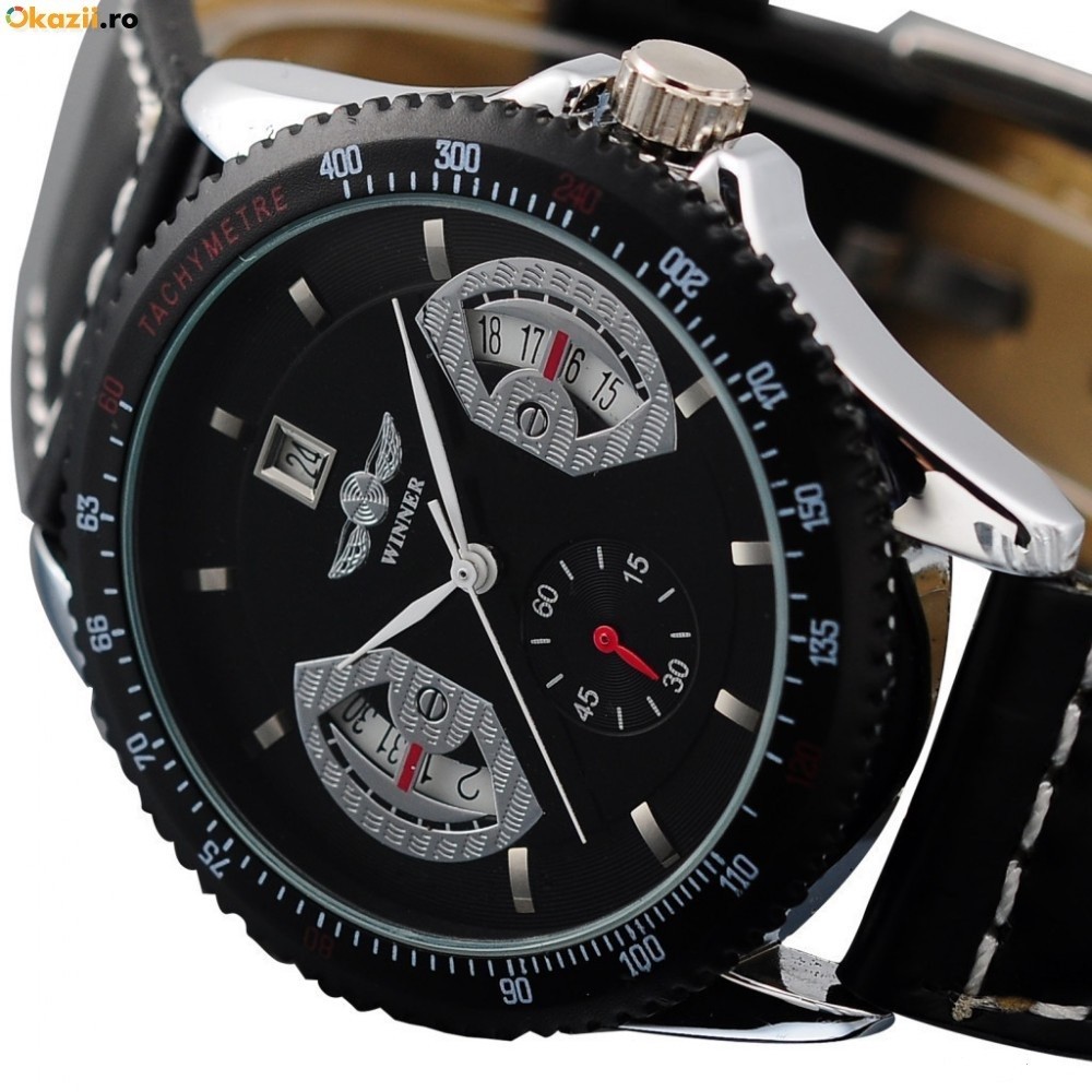 Ceas MILITAR ARMY DELUXE/FULL AUTOMATIC WINNER ! CALITATE GARANTATA ...