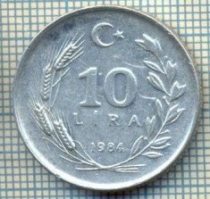 2086 MONEDA - TURCIA - 10 LIRA - anul 1984 -starea care se vede ...