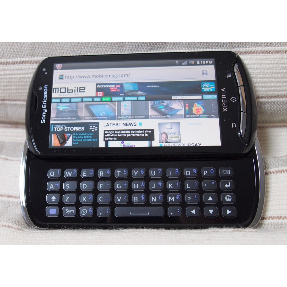 Smartphone Sony Ericsson Xperia Pro (Androlid 4, Touch, qwerty ...