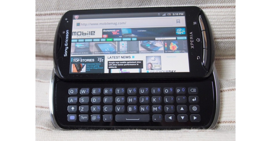 Smartphone Sony Ericsson Xperia Pro (Androlid 4, Touch, qwerty ...