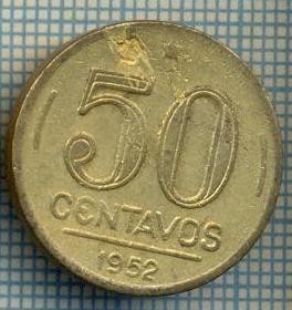 2602 MONEDA - BRAZILIA - 50 CENTAVOS - anul 1952 -starea care se vede ...