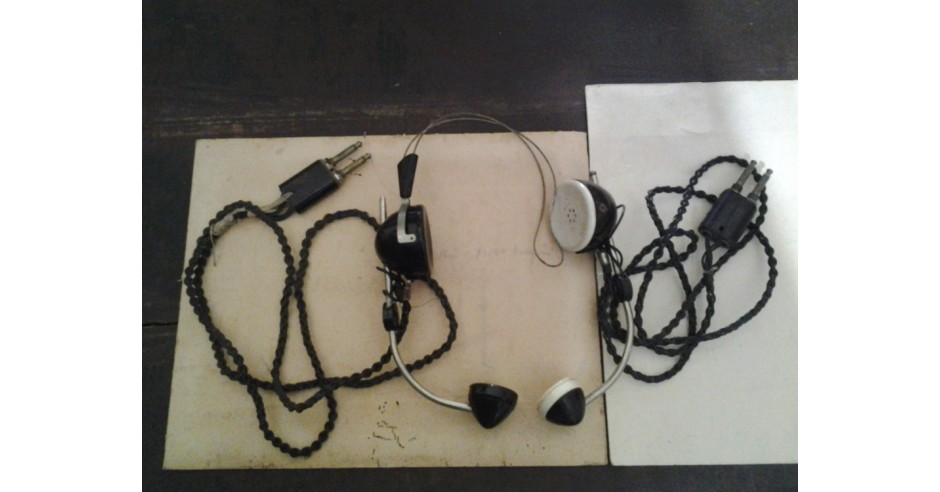 VINTAGE-CASTI TELEFONIE VECHE,lot de doua buc | arhiva Okazii.ro