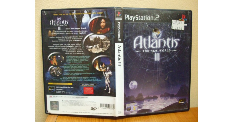 Atlantis III: The New World (PS2) (ALVio) + sute de alte jocuri PS2 ...