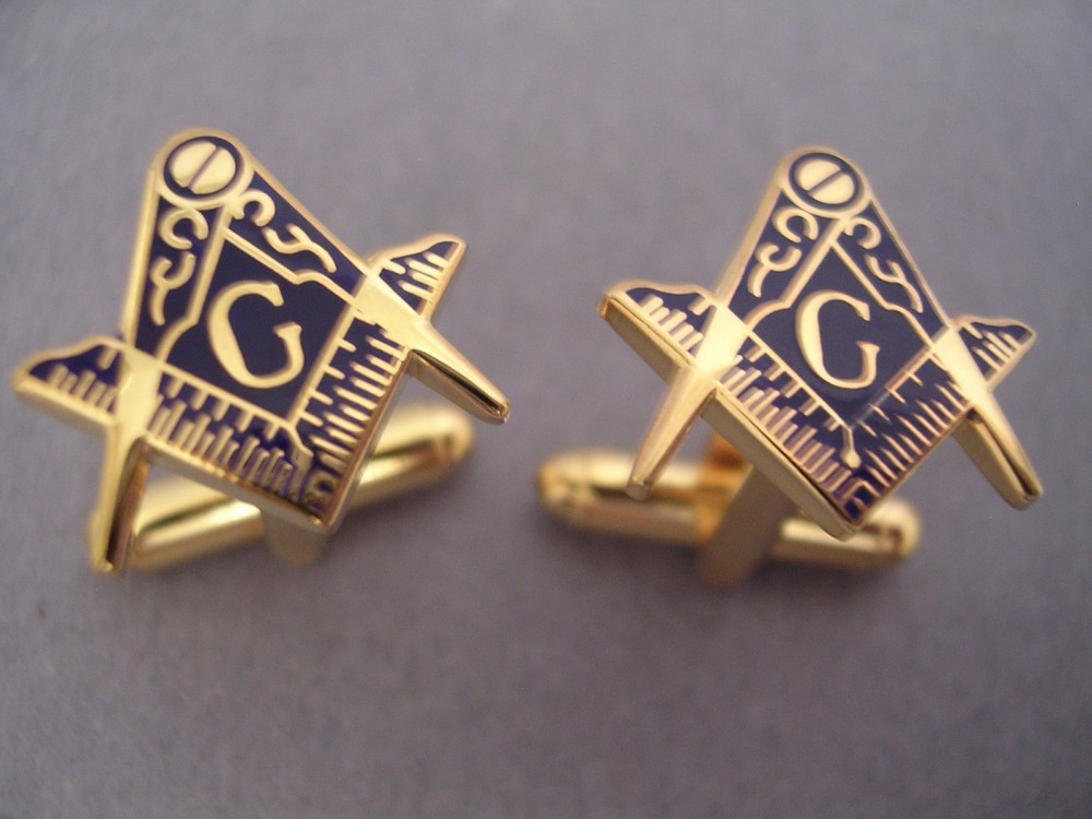 Butoni Mason Echer si Compas - Masonerie Marea Loja Masonica Masonic ...