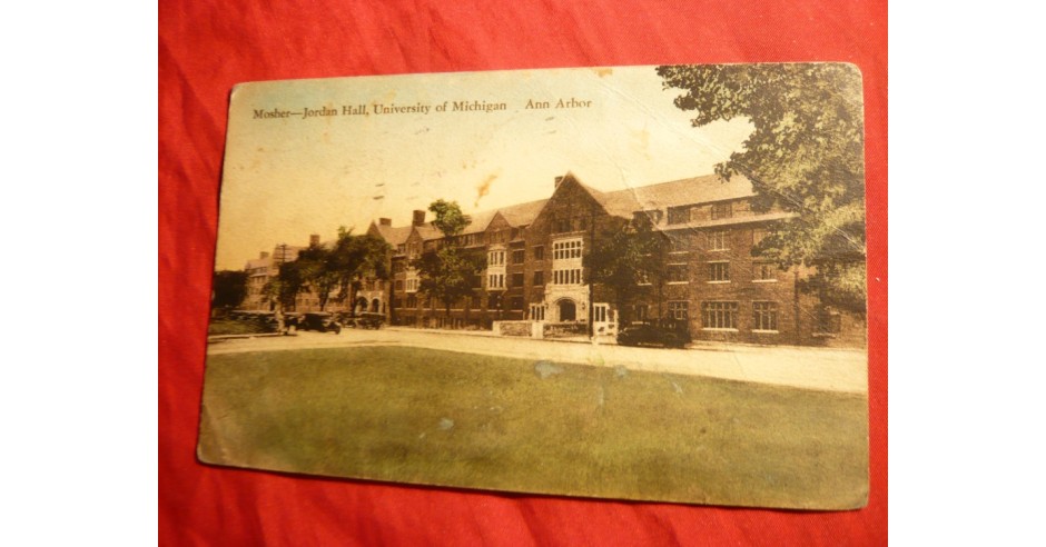Mosher Jordan Hall Universitate Michigan , ed. Ann Arbor 1930 SUA ...