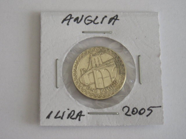 CMS1 - MONEDA ANGLIA - O LIRA STERLINA EMISA IN ANUL 2005 | arhiva ...