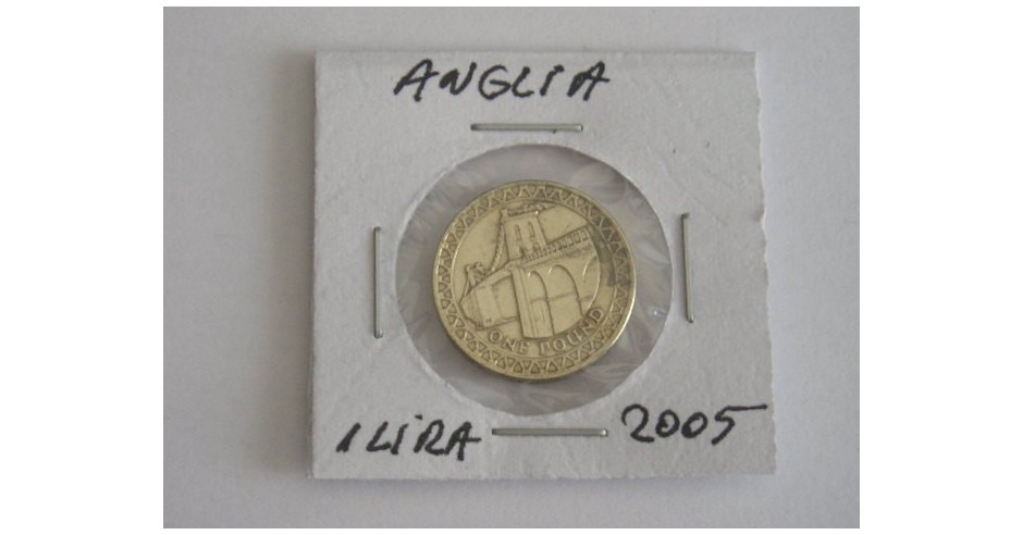 CMS1 - MONEDA ANGLIA - O LIRA STERLINA EMISA IN ANUL 2005 | arhiva ...