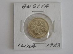 CMS1 - MONEDA ANGLIA - O LIRA STERLINA EMISA IN ANUL 1983 | arhiva ...