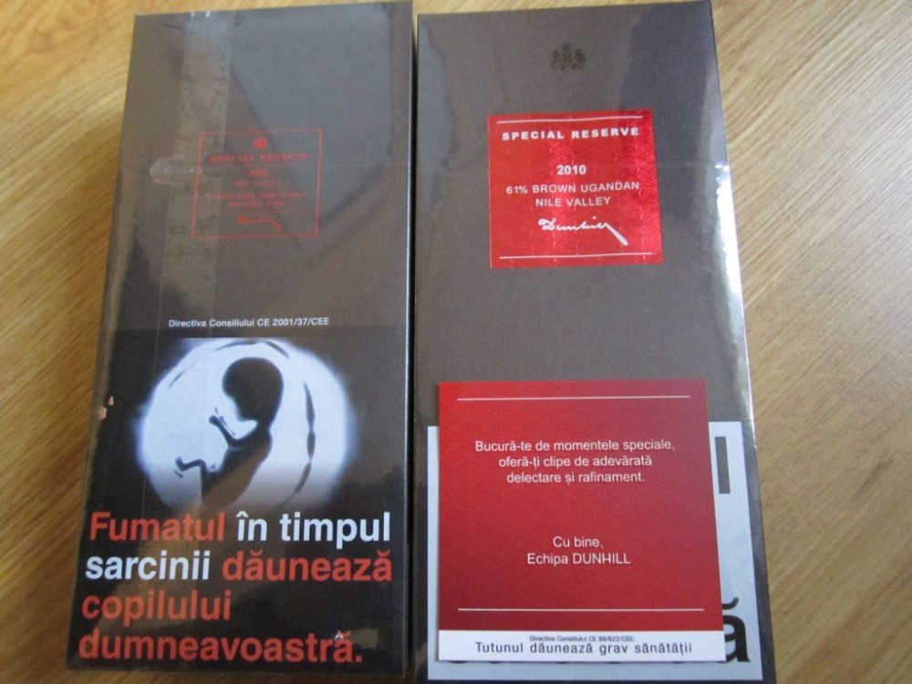 Tigari Dunhill Fine Cut Special Reserve 2010 | arhiva Okazii.ro