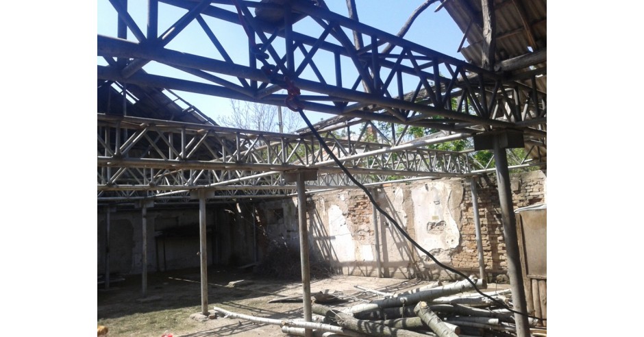 Structura Hala Metalica, 800 mp, 20m X 40m, 12 ferme de 20 m lungime ...