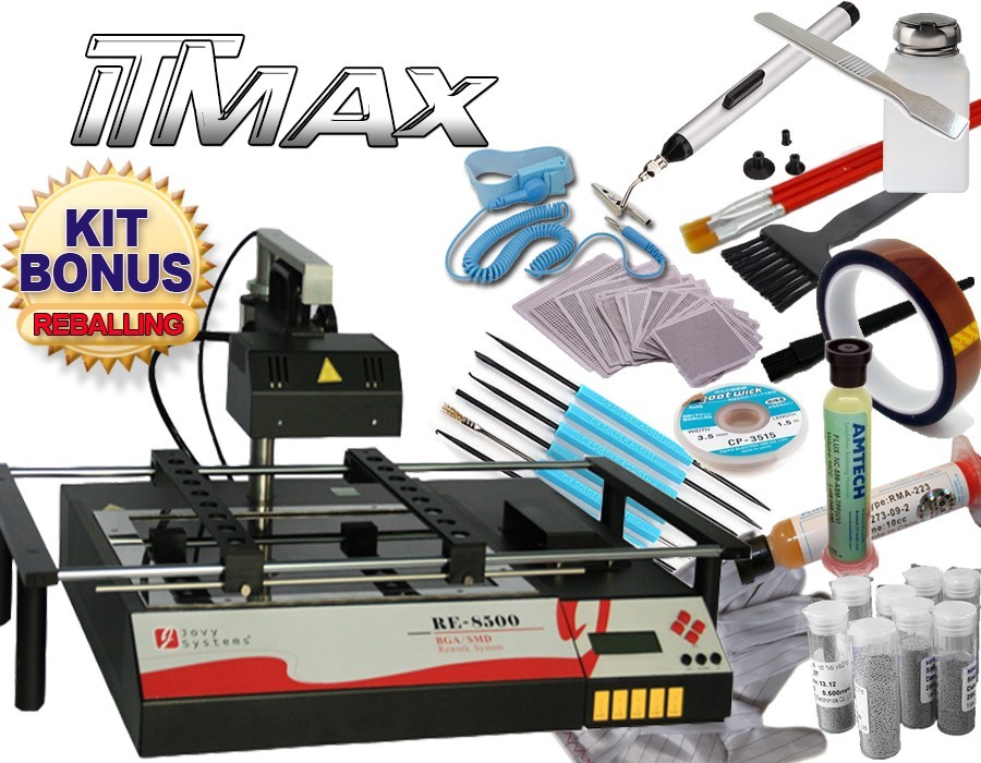 STATIE PROFESIONALA PENTRU BGA REBALLING REWORK REFLOW CU INFRAROSU ...