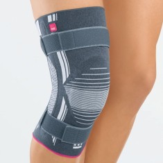 Orteza / suport de genunchi cu inel rotulian din silicon GENUMEDI PLUS ...