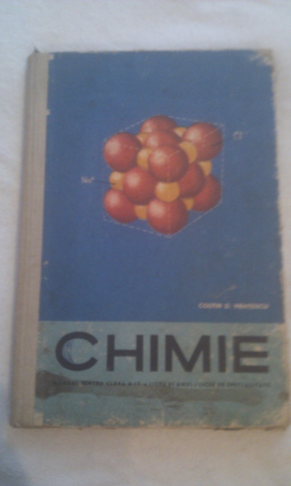 MANUAL EPOCA DE AUR CHIMIE CLASA IX ,EDITURA DIDACTICA 1968 | arhiva ...