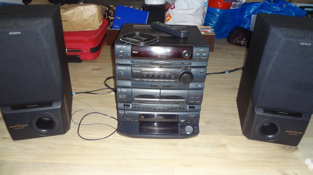Combina Audio Sony LBT-N555AV Sistem N555 High End 5 Cd Changer ...