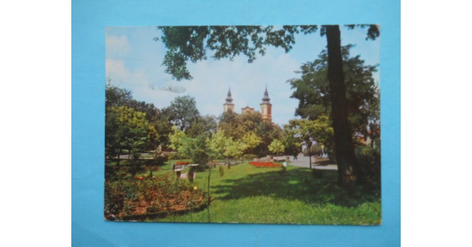 HOPCT 14027 ROMANIA ORADEA -VEDERE DIN PARCUL ,,PETOFI,, - [ CIRCULATA ...