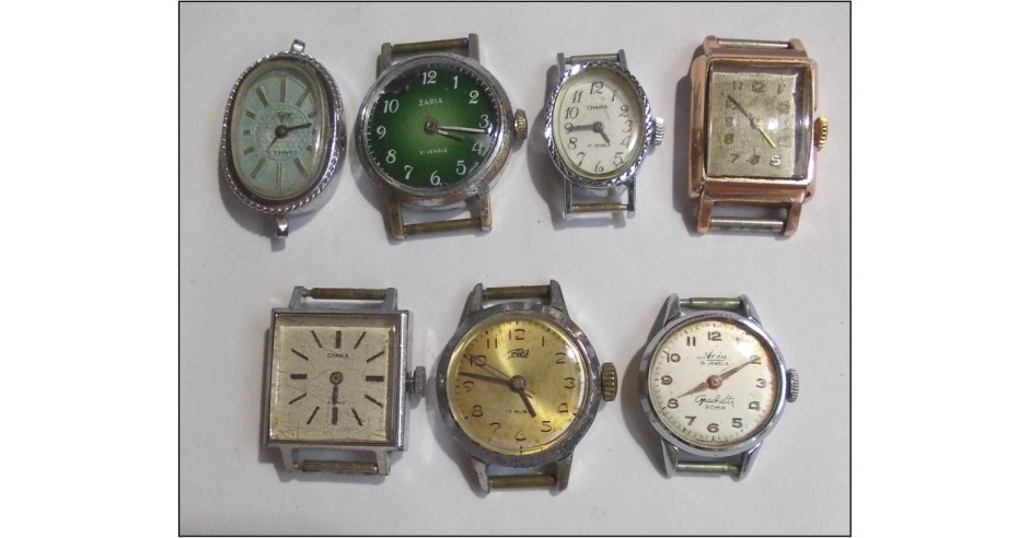 7 ceasuri vechi de dama, mecanice, reparabile sau pt colectie | arhiva ...