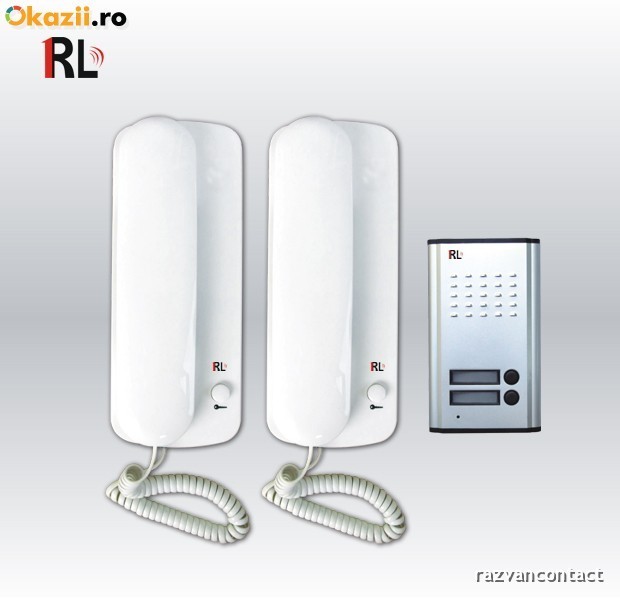 Interfon control acces model RL-3207A cu un post de interior, cod ...