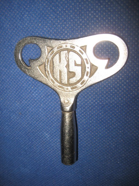 Cheie speciala veche de ceas, K.S. TORSION, KERN & SONNE metal ...