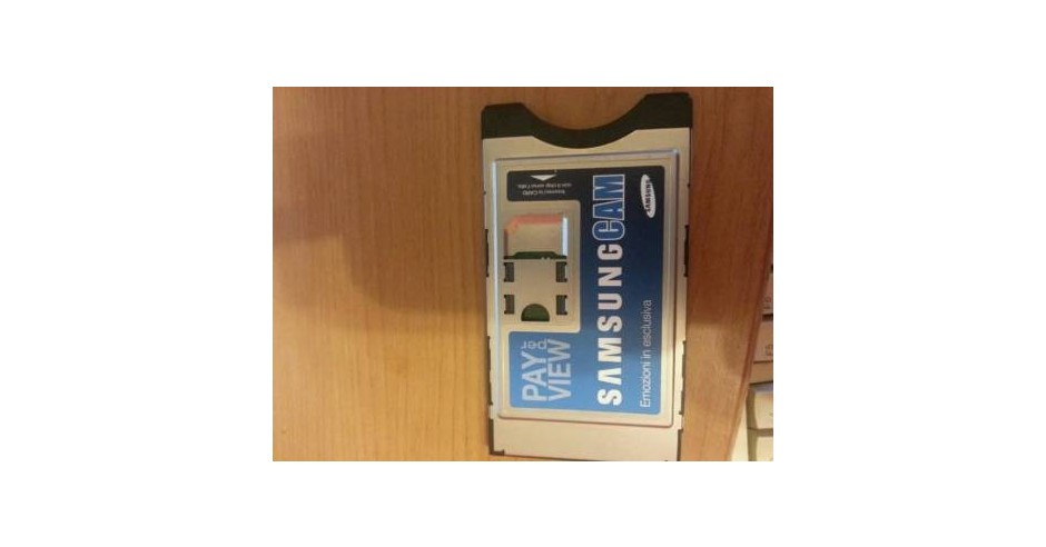 ADAPTOR PCMCIA SAMSUNG CAM PC CARD PAY PER VIEW ADAPTOR CI+ SAMSUNG ...