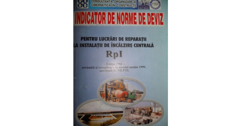 INDICATOR de norme de deviz pentru lucrari de reparatii la instalatii ...