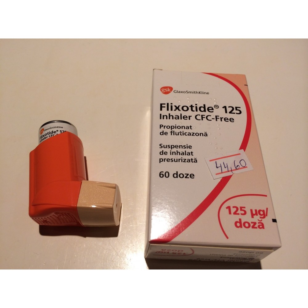 Spray suspensie de inhalat Flixotide 125 (60 de doze) pt. copii si ...