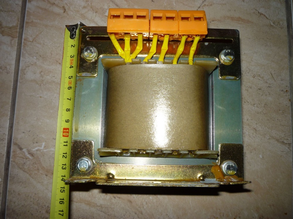 TRANSFORMATOR MONOFAZAT 600VA,BOTTER,CIRCUIT PRIMAR 380V-400V ,SECUNDAR ...