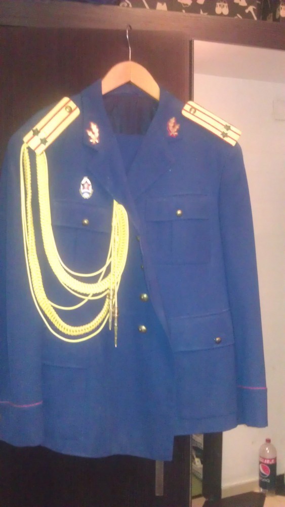 Uniforma Statul Major General ( tinuta de ceremonie RPR ) | arhiva ...