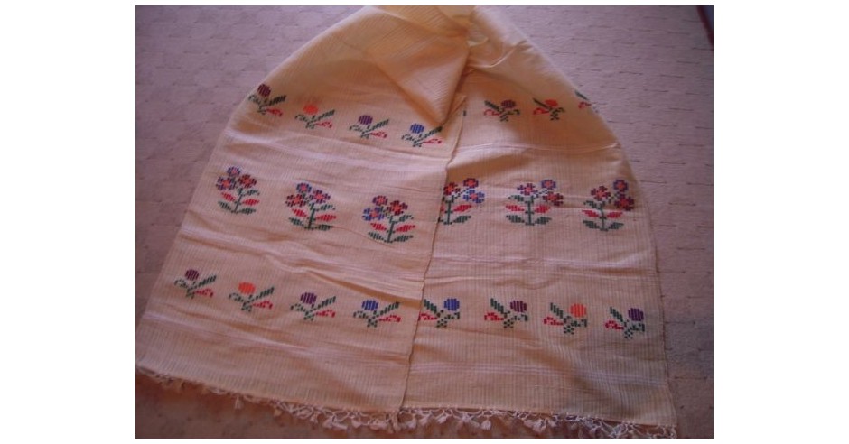 Vand stergar traditional romanesc ,tesut la razboi,cu fir de borangic ...