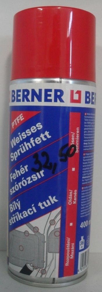 Spray vaselina alba BERNER | arhiva Okazii.ro