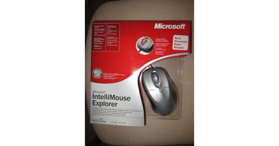 Mouse Microsoft Intellimouse Explorer 4.0,conectare USB, NOU | arhiva ...