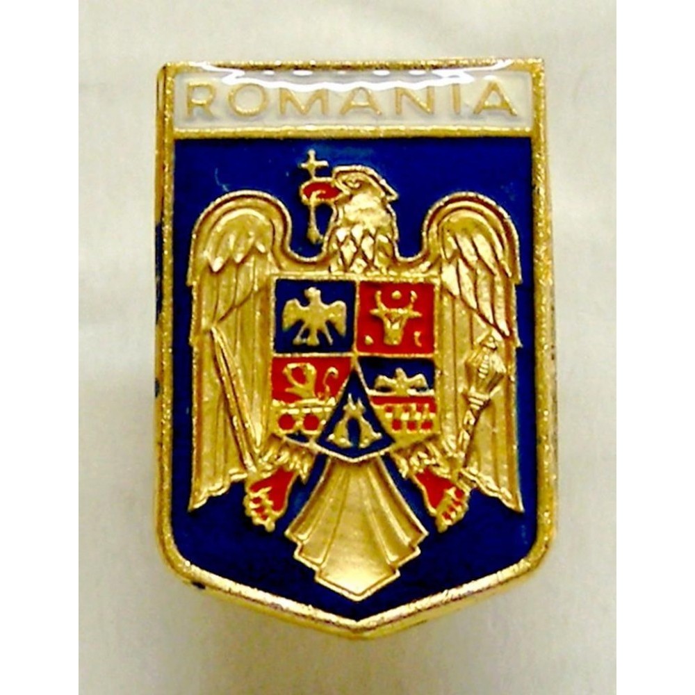 INSIGNA STEMA ROMANIA PIN ROMANIEI ACVILA Pin Romania | arhiva Okazii.ro