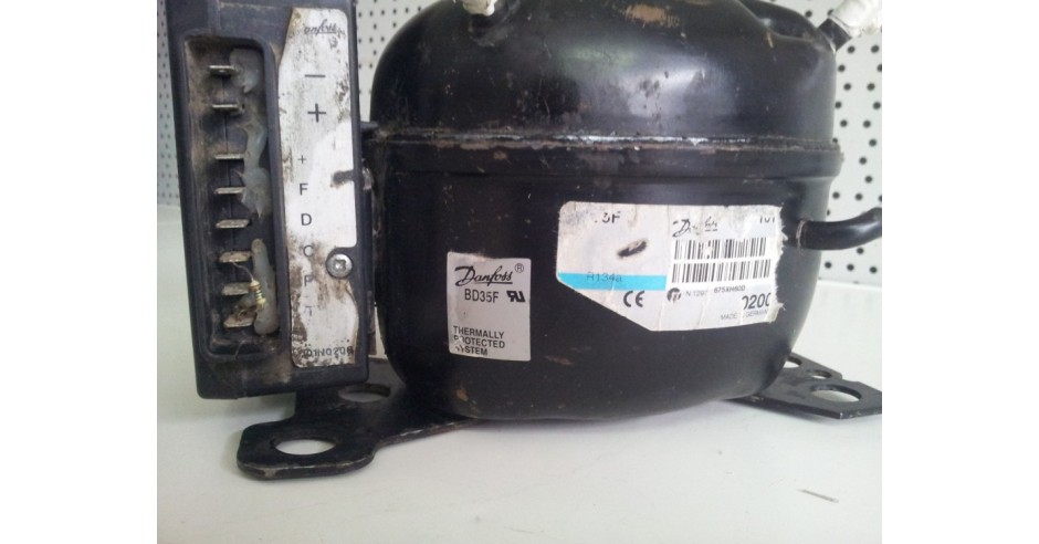 Compresor Frigider Auto 12v-24v Danfoss Bd35f, Cu Unitate Electronica ...