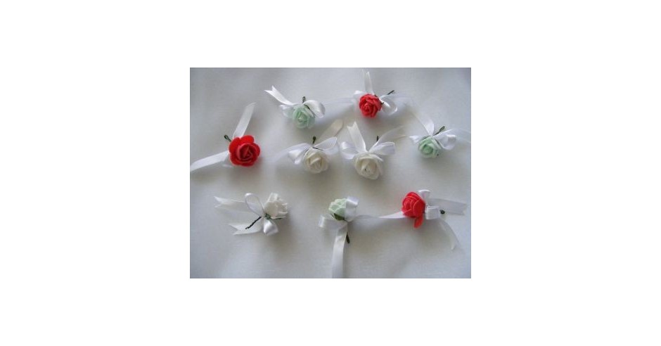 COCARDE artificiale de pus in piept pentru invitati! | arhiva Okazii.ro