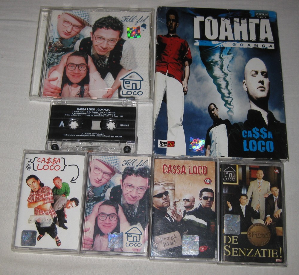 vand cd Cassa Loco - Fil Fill casete Ca$$a Loco Sorel,Cassa loco Goanga ...