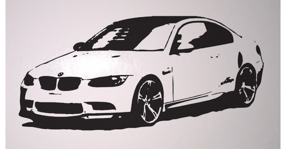 Sticker - Autocolant - Abtibild -Tatuaj de perete - Bmw | arhiva Okazii.ro