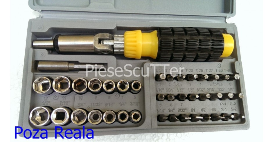 Set / Trusa Crichet + chei tubulare | arhiva Okazii.ro