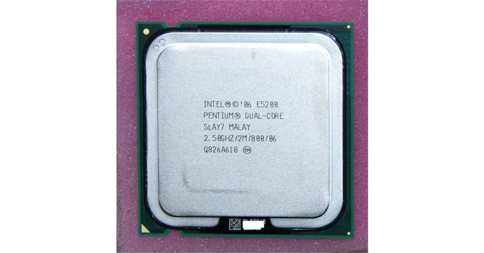 Procesor Intel Pentium E5200 2.50GHZ 2MB cache FSB 800MHZ socket LGA775 ...