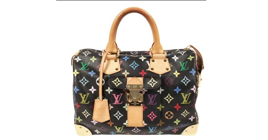 Geanta Louis Vuitton Monogram Multicolore Speedy 30 black ORIGINALA ...