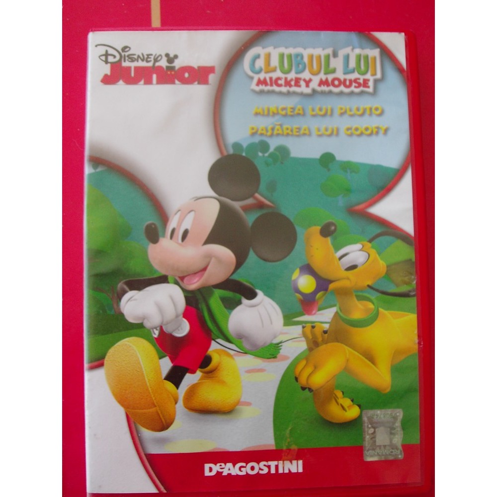 DVD CLUBUL LUI MICKEY MOUSE ,MINGEA LUI PLUTO , PASAREA LUI GOOFY , DE ...