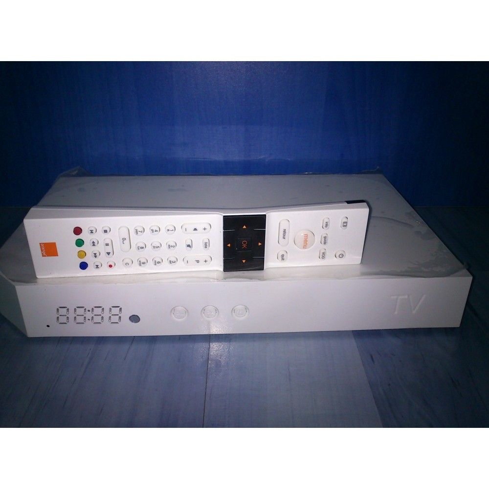 TV decodor satelit decoder / Orange Sagem UHD 86 cu 2 tunere.OKAZIE ...