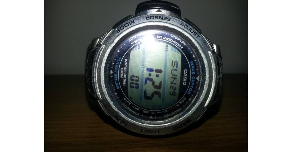 Ceas Casio protrek PRW-500 Wave Ceptor Solar altimetru/barometru ...