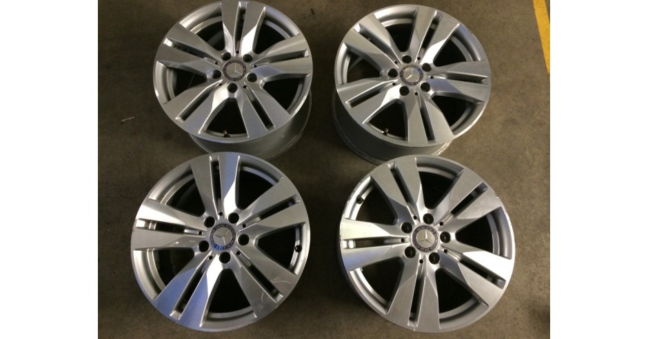 Jante 17 originale Mercedes W212 cod A2124010402 / PROBA si MONTAJ ...