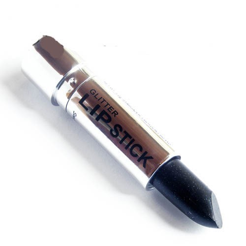 Ruj de buze negru cu sclipici argintiu | arhiva Okazii.ro