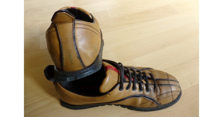 Pantofi originali Prada Made in Italy; 25 cm talpic interior; stare ...