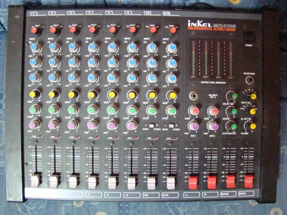 mixer profesional inkel mx-1100 impecabil !!! | arhiva Okazii.ro