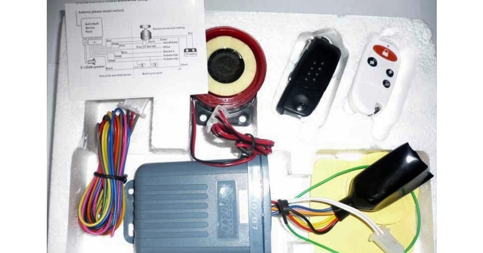 Alarma Scuter-ATV-Moto cu pornire pe telecomanda | arhiva Okazii.ro