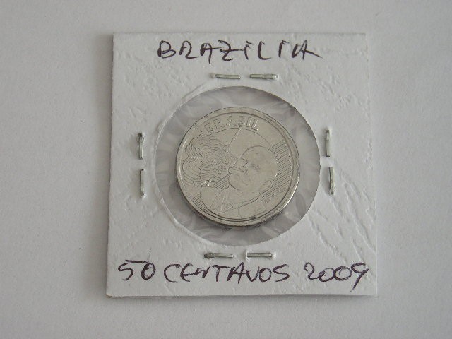 CMS1 - MONEDA BRAZILIA - 50 CENTAVOS EMISA IN 2009 | arhiva Okazii.ro